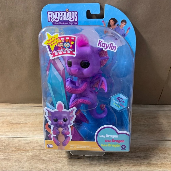 Toys | New Fingerlings Kaylin Baby Dragon Finger Pet | Poshmark